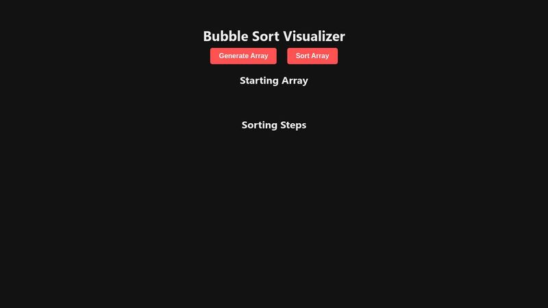 Build a Sorting Visualizer