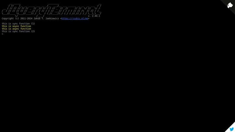 async function export