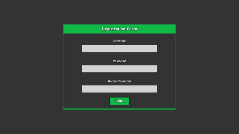 Realtime Form Validation