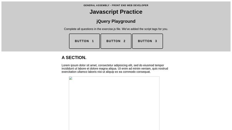 Dom Selector Practice