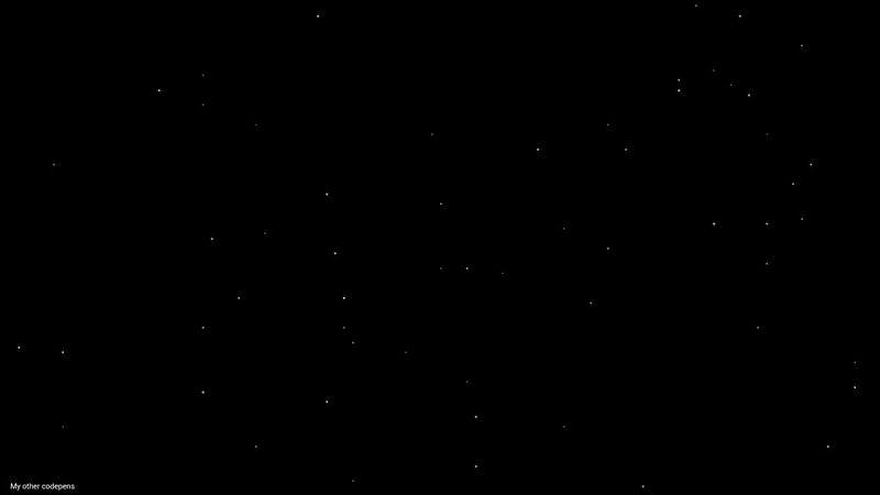 CSS stars sky