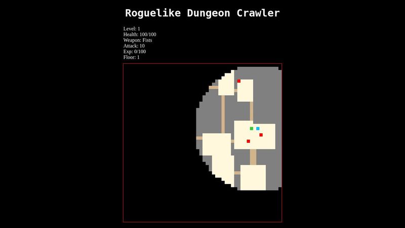 Roguelike Dungeon Crawler Game Project for freeCodeCamp
