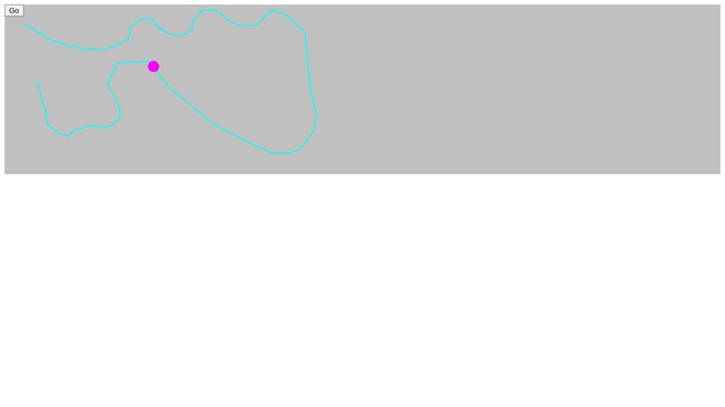 Konvajs - animate object along a path