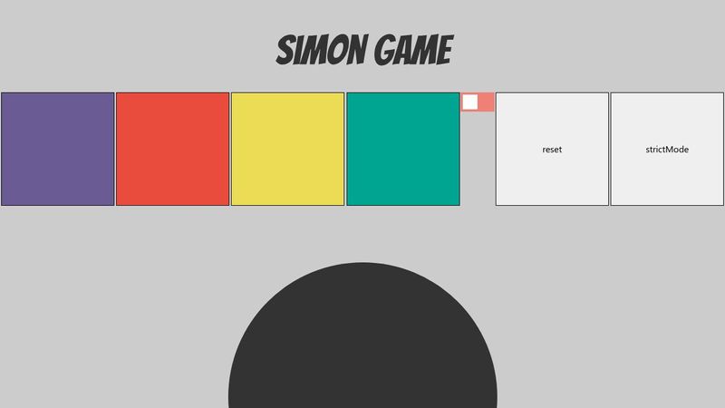 FreeCodeCamp Simon Game