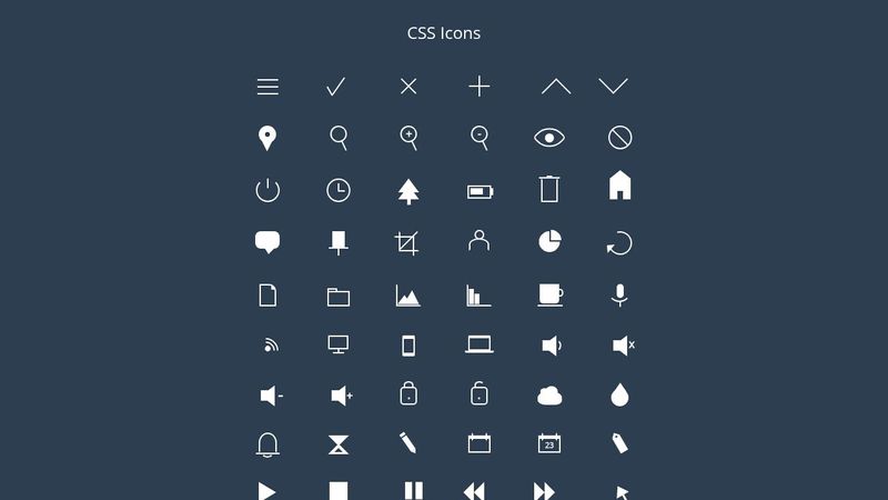 CSS Icons
