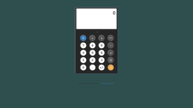 JavaScript Calculator (jQuery)