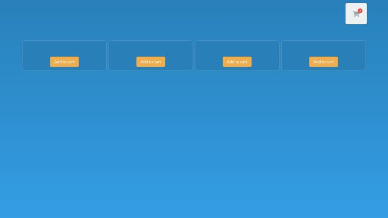 Fly to cart effect with jQuery and Bootstrap