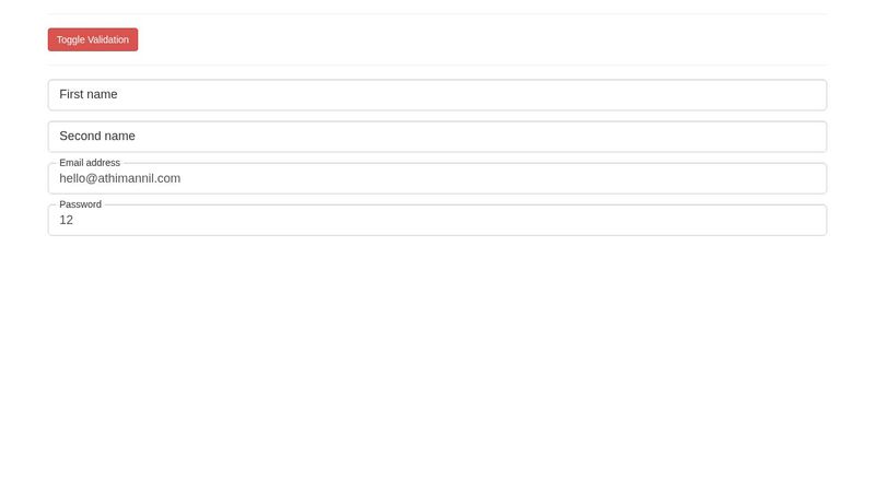 reset / clear button