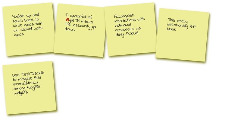 Agile Sticky Notes (CSS)