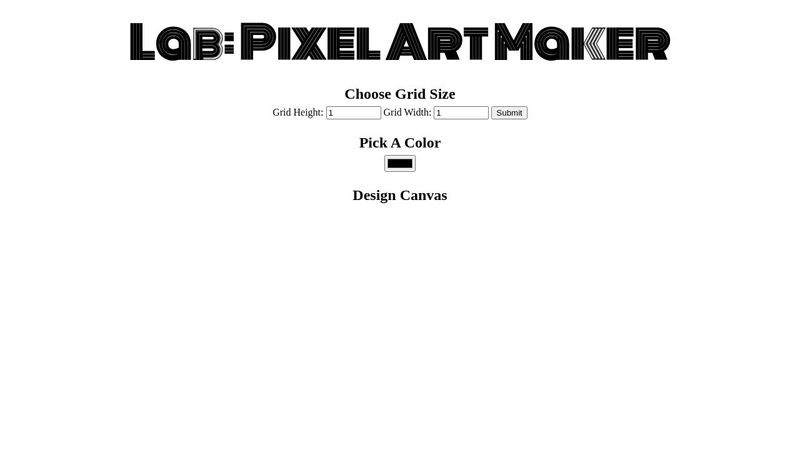 Pixel Art Maker
