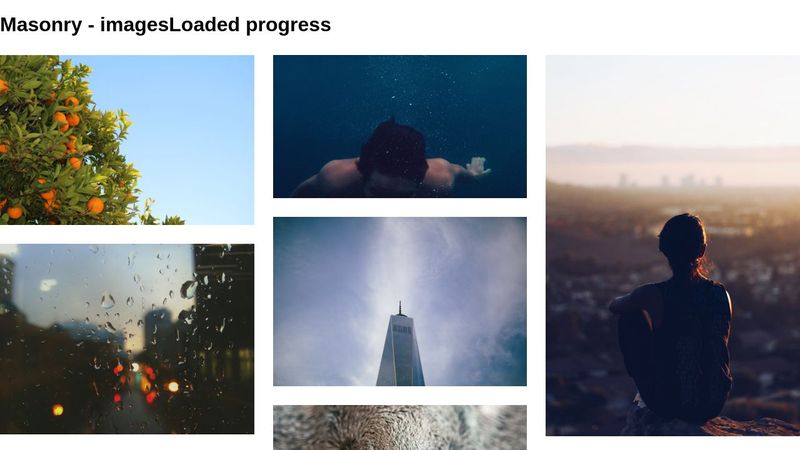 Masonry - imagesLoaded progress