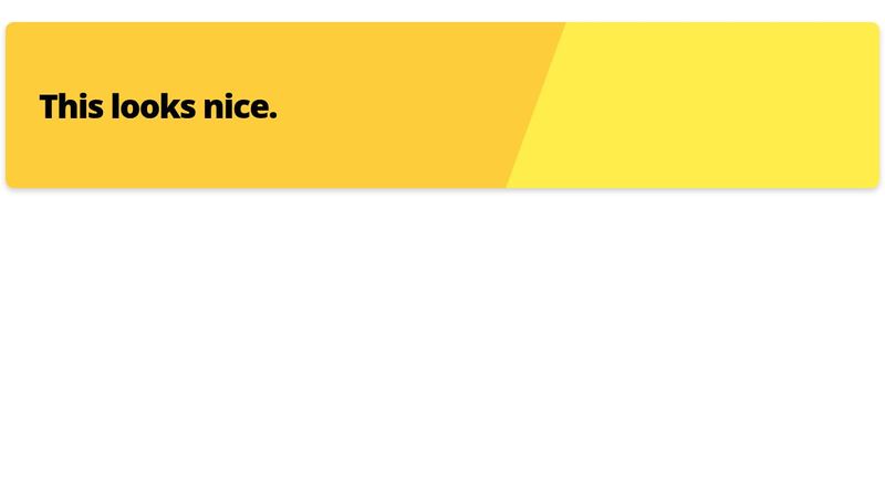 Multi-color backgrounds (CSS only)