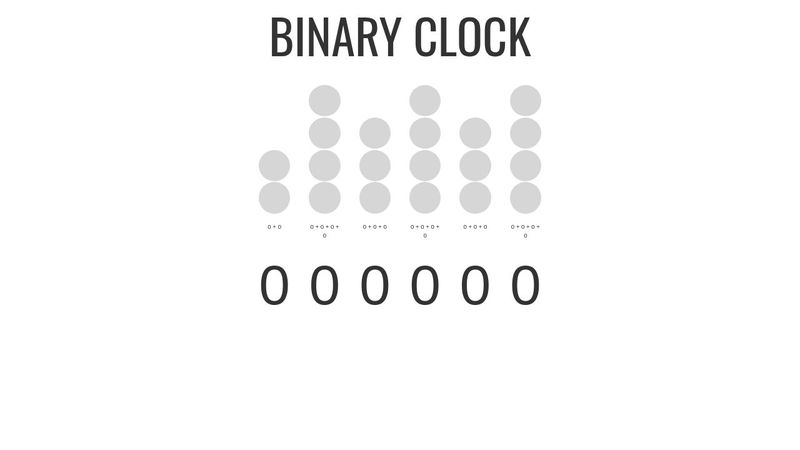 Binary Clock