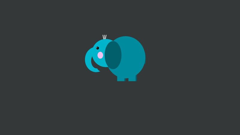 Daily CSS Images :: Day 02 Elephant #dailycssimages
