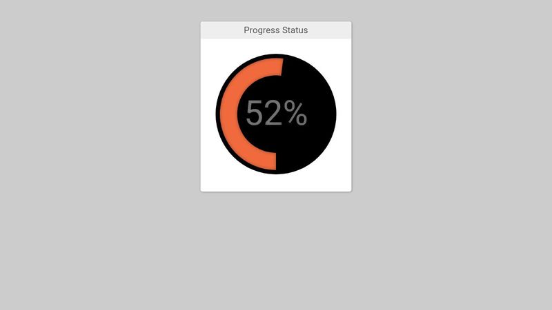 Progress Chart d3.js