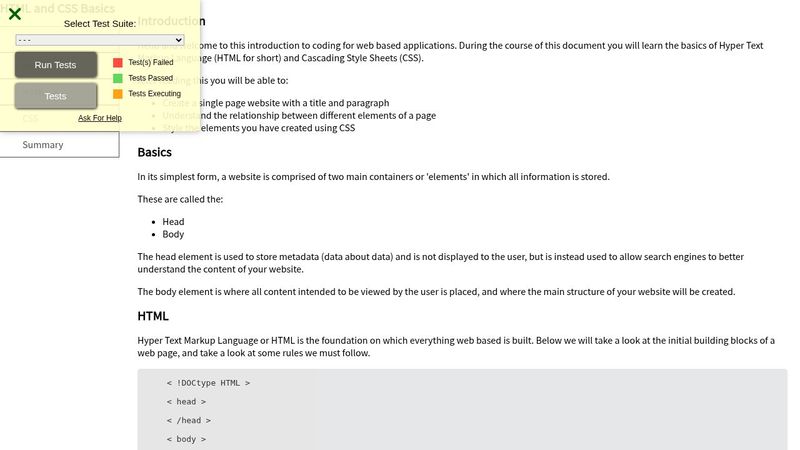 FCC: Responsive Web Design - Technical Documentation