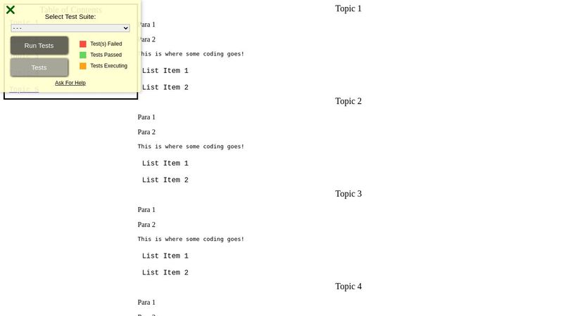 Free Code Camp Technical Documentation Page