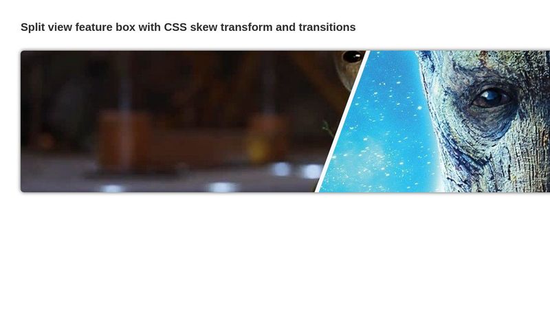 Split View Feature box
