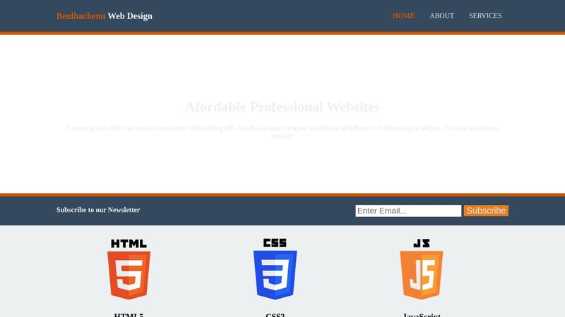 Responsive Landing Page - HTML & CSS ONLY