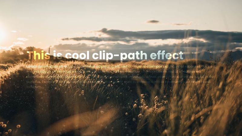 Clip-path mousemove effect