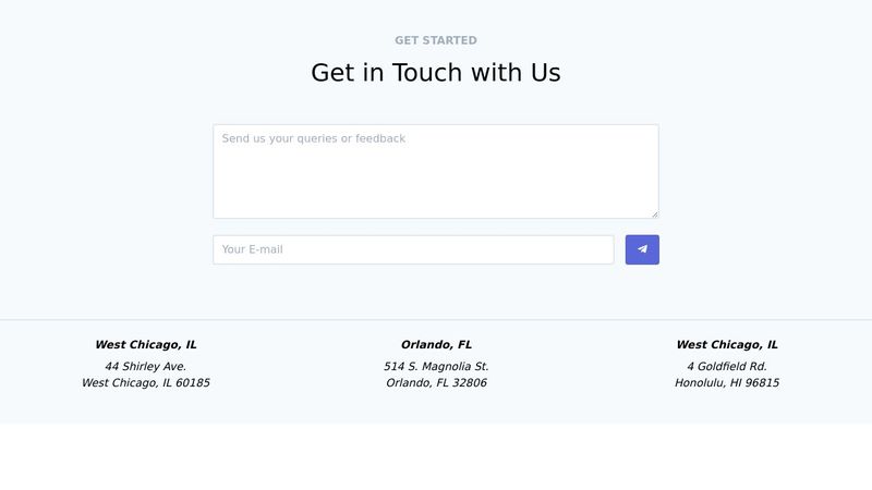 Tailwind CSS - Contact Form 2