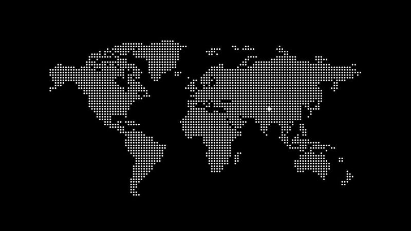 World Dot Map