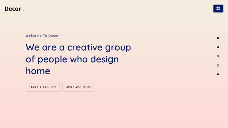 Responsive Header Section With Side Navigation Bar HTML, CSS & JS