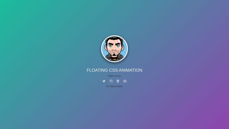 Floating Animation - CSS