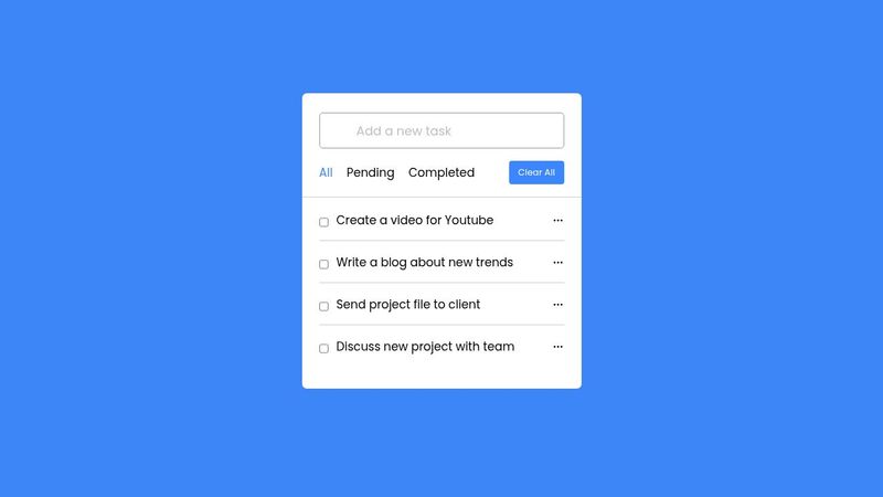 To do List - Project