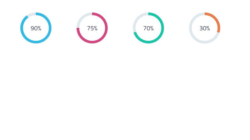 CSS Percentage Circle