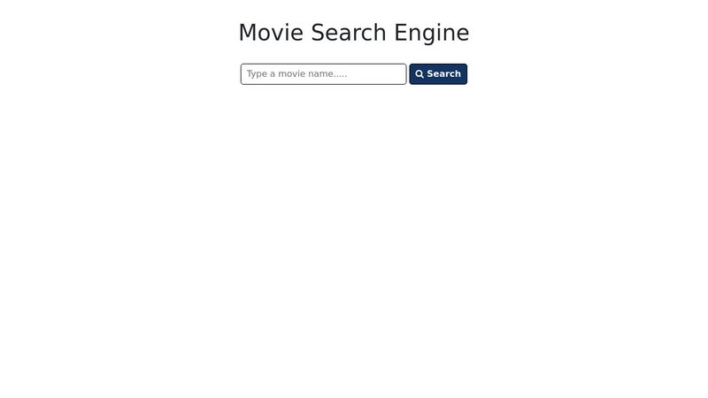 Movie Search Engine