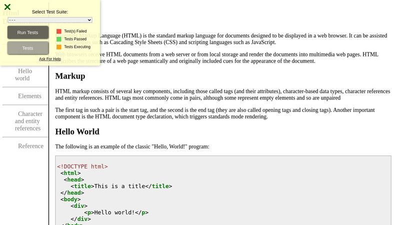 Technical Documentation Page -freecodecamp project