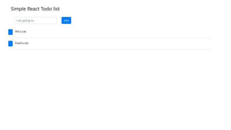To do list (React)