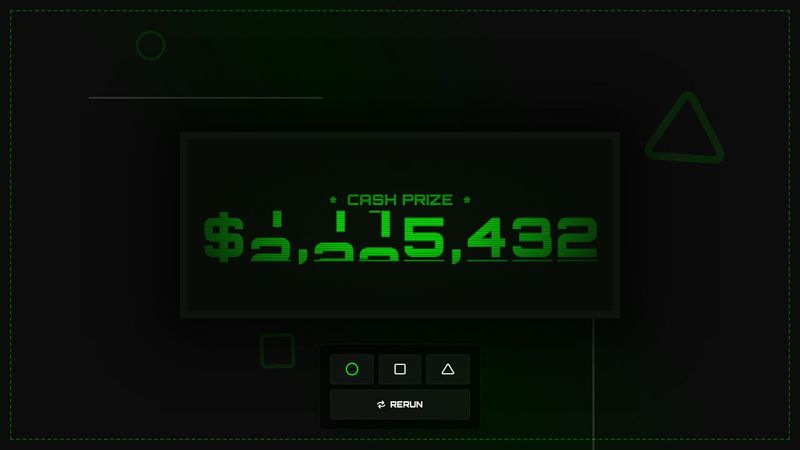 Squid Game Prize Counter