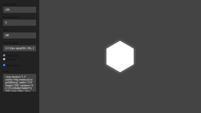 SVG Hexagon Generator