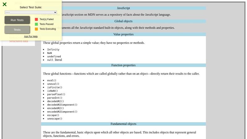 JavaScript Technical Documentation