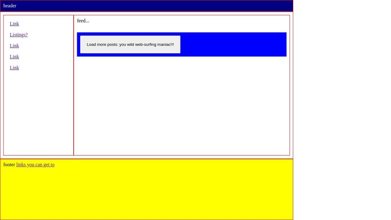 Load more: button example with fetch