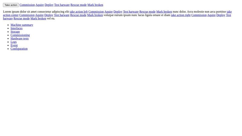 Tabs | Examples | Vanilla framework documentation