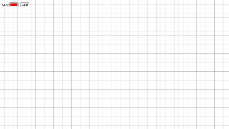 Vanilla JavaScript Graph Paper