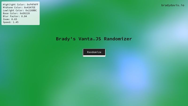 VANTOMIZER – Brady's Vanta.JS Fog Randomizer