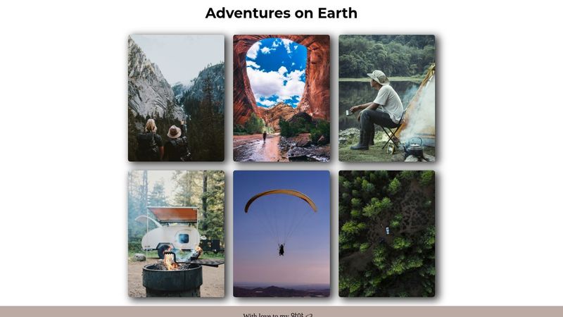 Codepen Challenge: Earth Textures