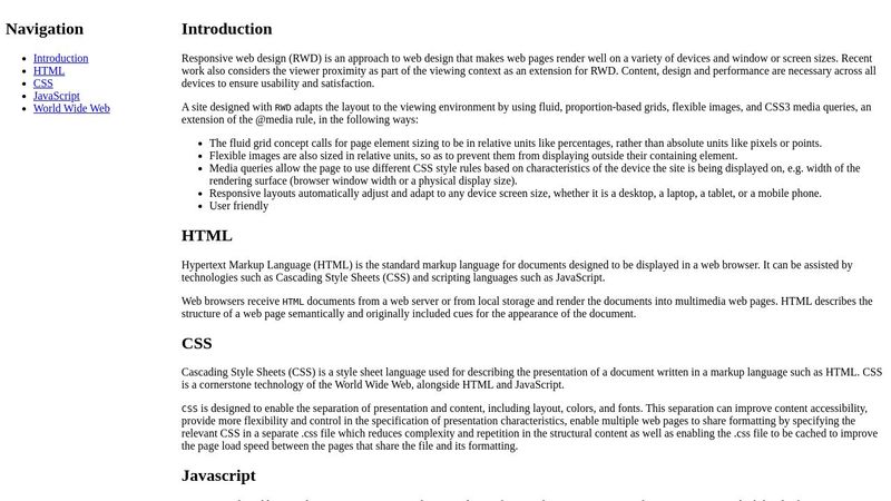 Technical Documentation Page - FreeCodeCamp