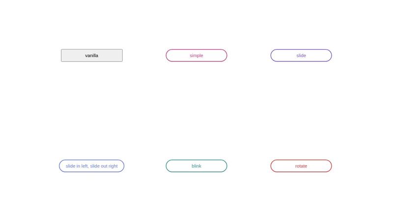 CSS Button Animations