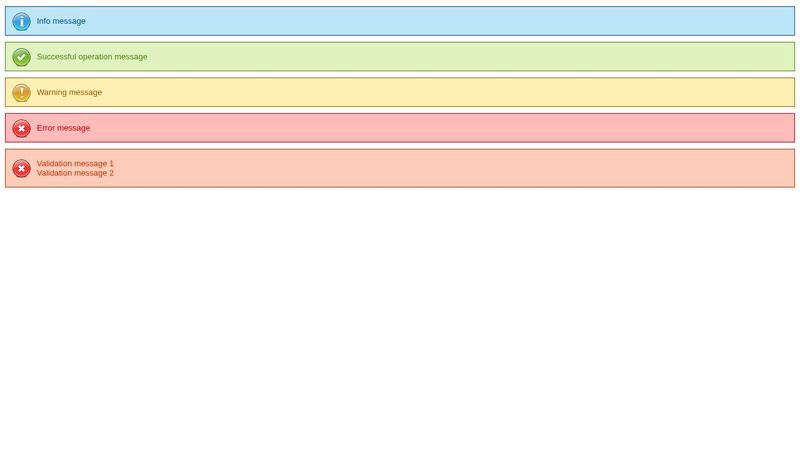 Custom error messages (pure css)