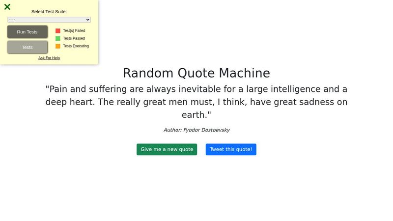 Random Quote Machine