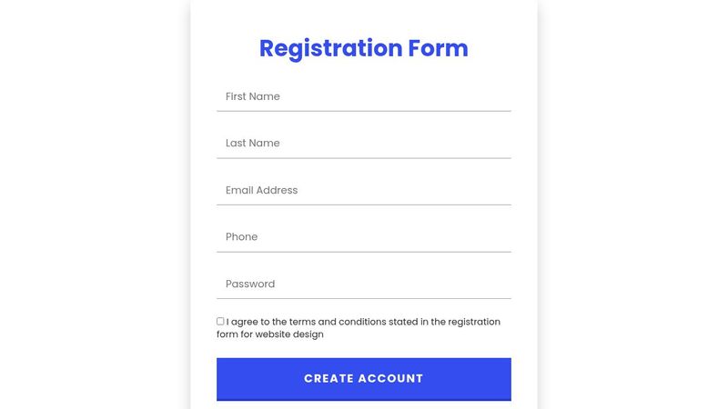Step-by-step HTML Form Building Process - YouTube