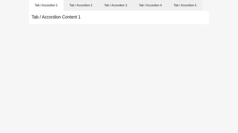 Foundation 5 Tabs to Accordion