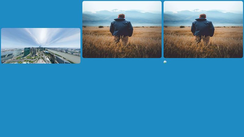 Pure CSS masonry layout w/ Flexbox