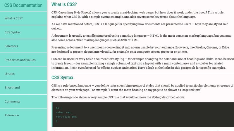 Technical Documentation Page (FreeCodeCamp Project 04)