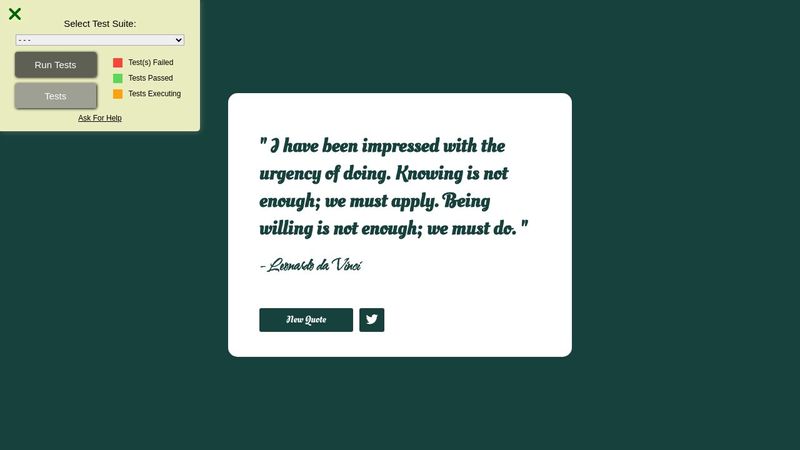 Random Quote Generator (jQuery)